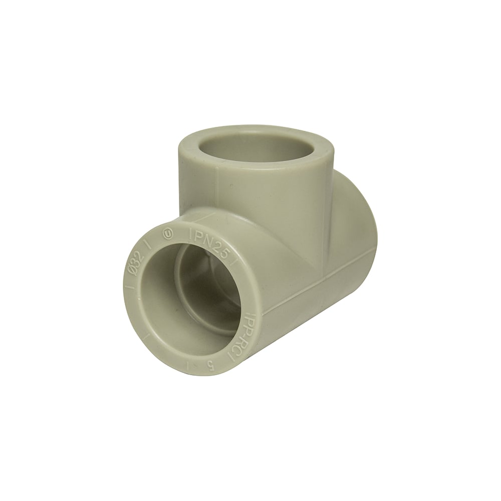 Тройник VRT 32 EVER plast, серый, Россия 538373 - выгодная цена, отзывы, характеристики, фото ...