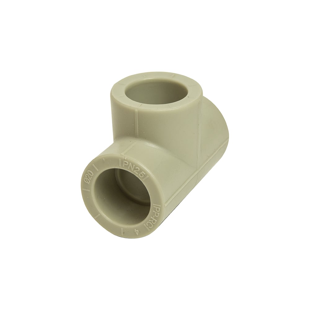 Тройник VRT 20 EVER plast, серый, Россия 538371 - выгодная цена, отзывы, характеристики, фото ...