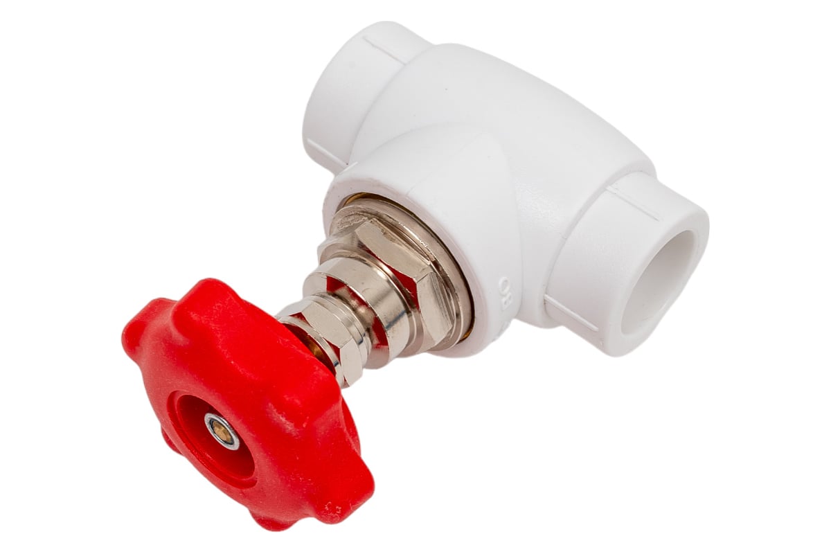 Полнопроходной вентильный кран Blue Ocean полипропиленовый - 25 PPRF ...