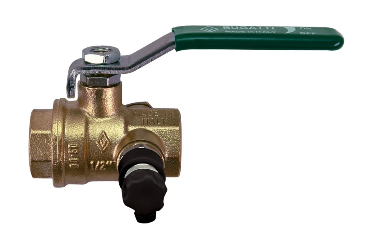 Шаровой кран Bugatti арт.331G Eco Valve G3/4" DN20 PN40 0331G06 - выгодная цена, отзывы ...
