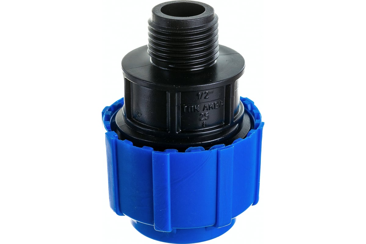 Муфта Политэк с наружной резьбой 25х1/2 ТПК-АКВА 53002512 - выгодная ...