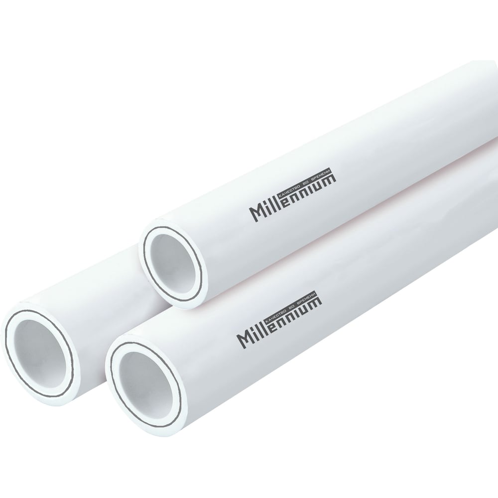 Полипропиленовая труба Millennium армированная алюминием 20x3,4 PN25 ...