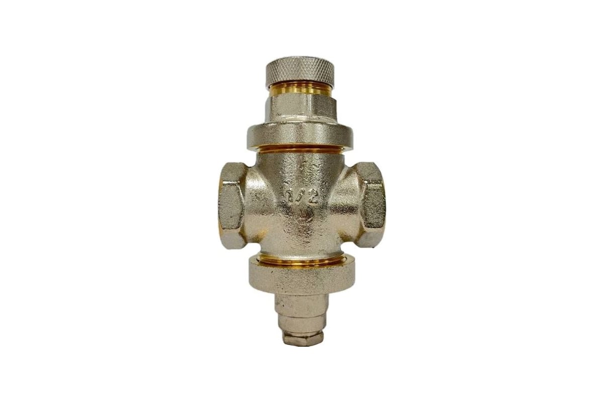 Регулятор давления Damento 1/2" В-В под манометр 016217 - выгодная цена ...