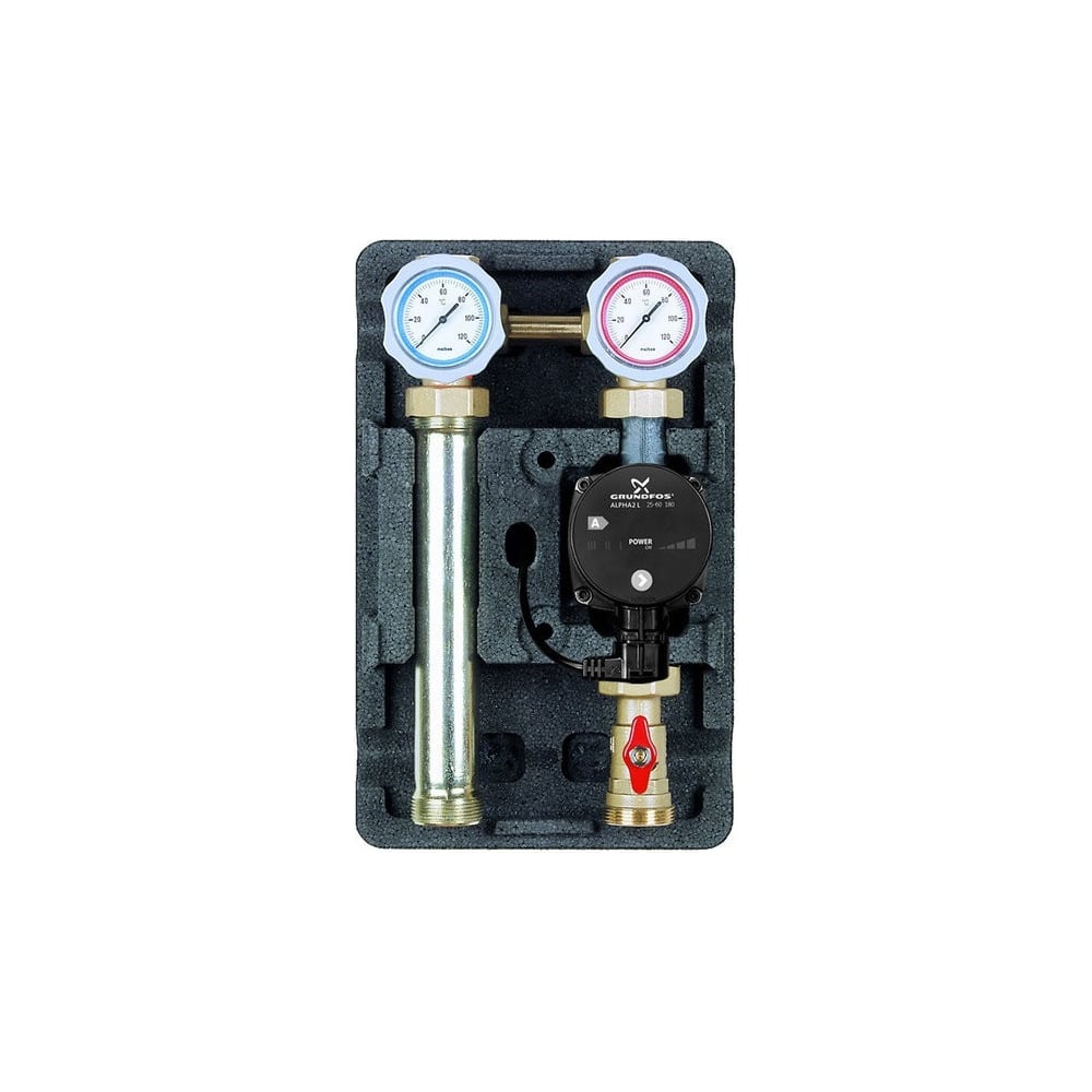 Насосный модуль Watts HK25 (PAS25) (Grundfos Alpha2L 25-60 стандарт ...