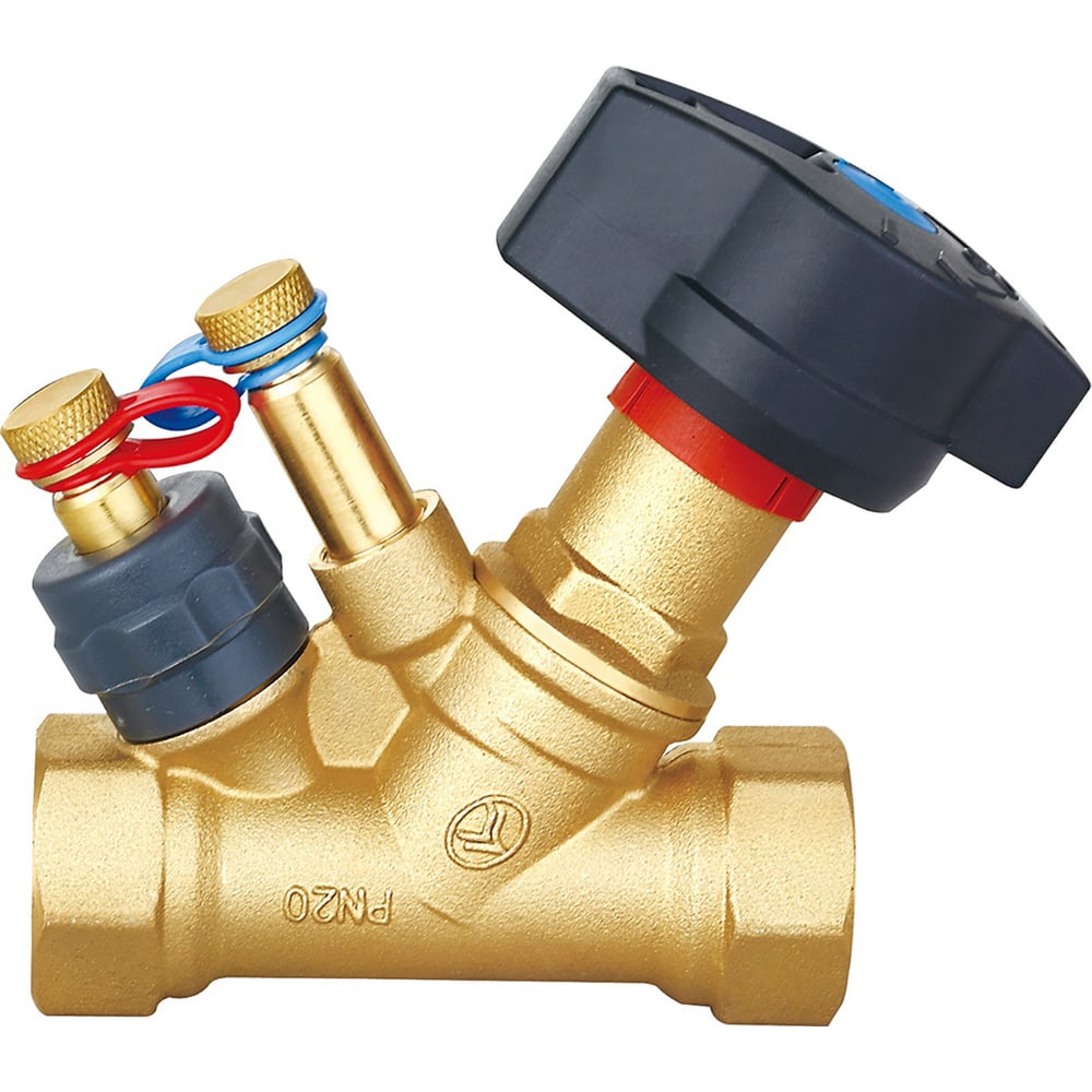 Балансировочный клапан DOUBLE-LIN Double Lin 2 (DN50) со штуцерами ...