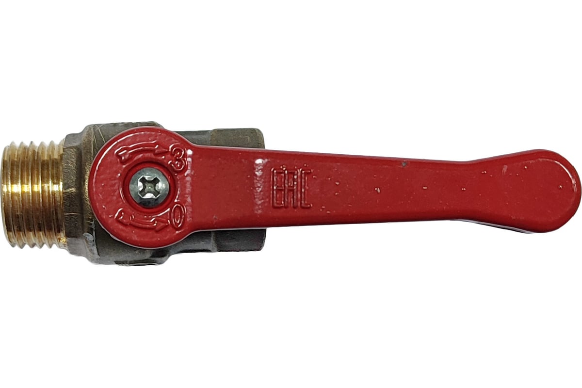 Кран шаровой муфтовый латунный НЗГА КШ-15 Вода ВхН р 00-00000413 ...