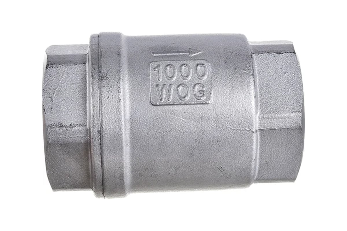 Обратный клапан DN.ru LSCV-316 1 1/4″ Ду32 Ру16 пружинный нержавеющая ...