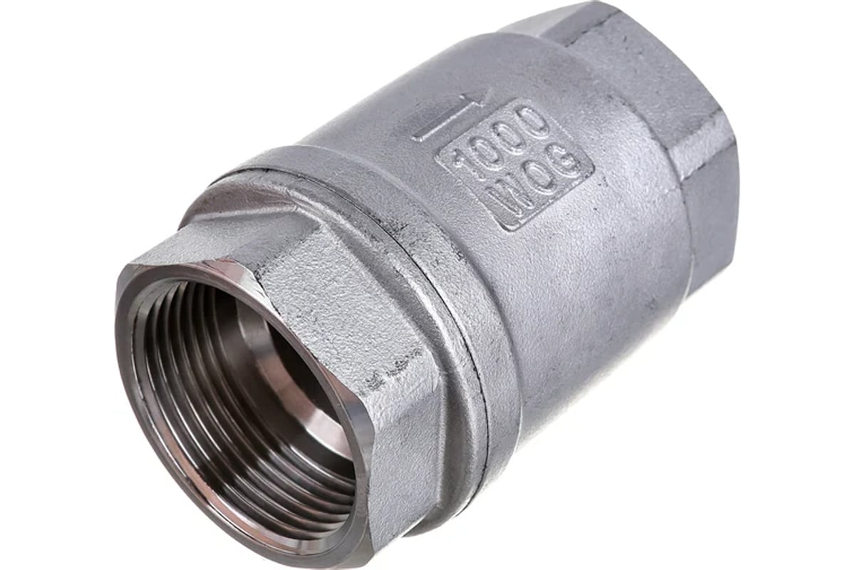 Обратный клапан DN.ru LSCV-316 1 1/4″ Ду32 Ру16 пружинный нержавеющая ...