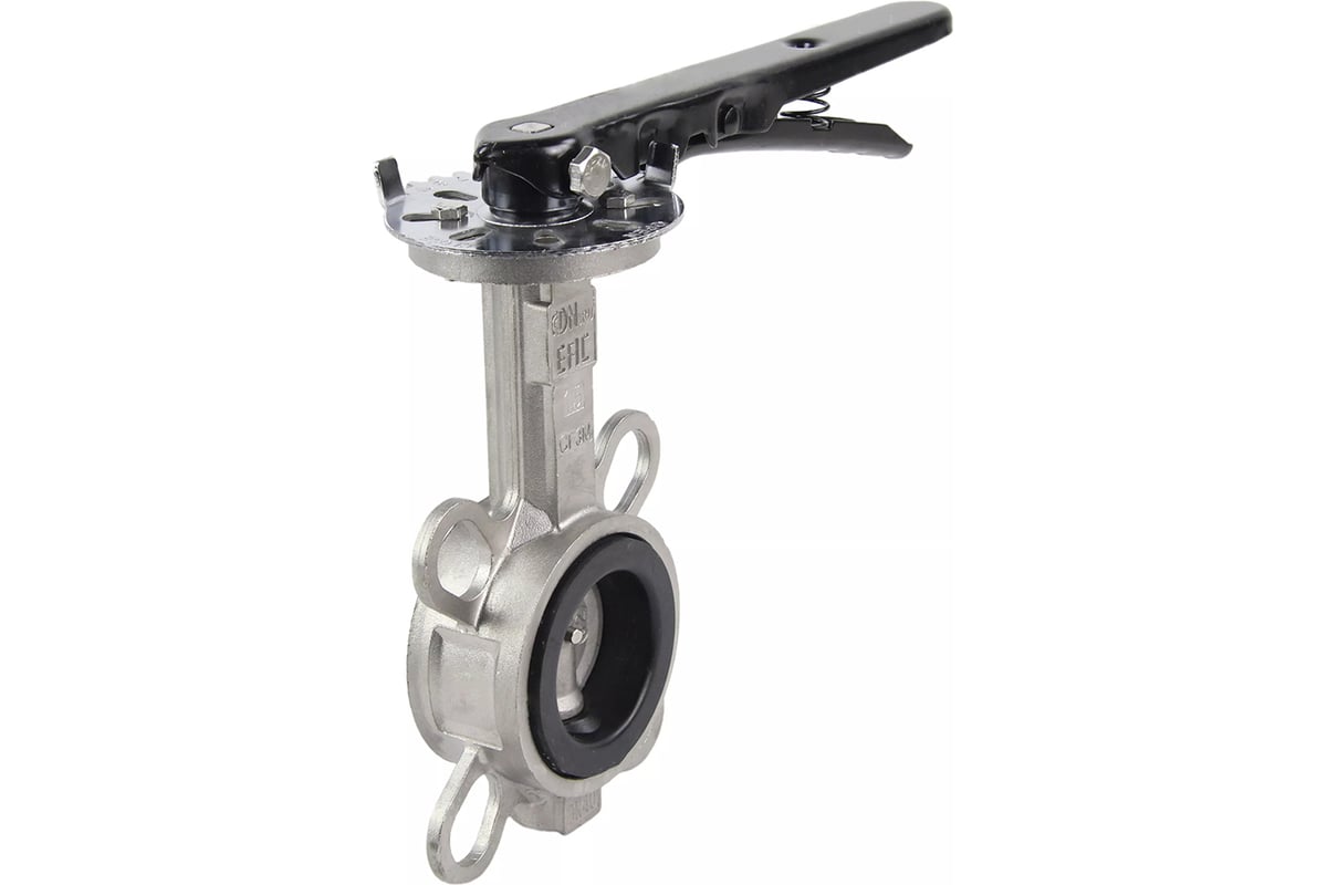 Дисковый затвор DN.ru 316L-316L-EPDM Ду100 Ру16, нержавеющая сталь ...