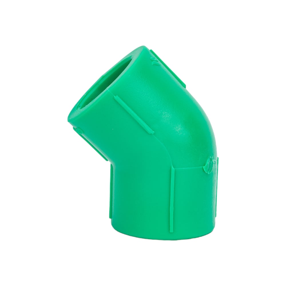 Уголок Blue Ocean 45 градусов, 20, полипропиленовый, зеленый PPRF/45E G ...