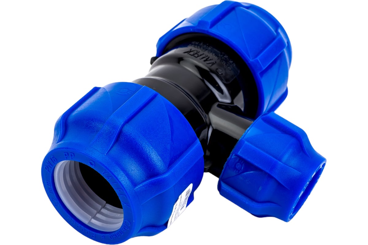 Компрессионный переходной тройник VALFEX ПНД, 32-20-32 1210012322032 - выгодная цена, отзывы ...