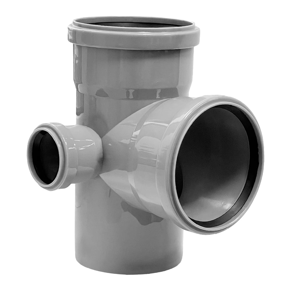 Двухплоскостная крестовина VALFEX 110/110/50, левая, внутренняя канализация 28111150 - выгодная ...