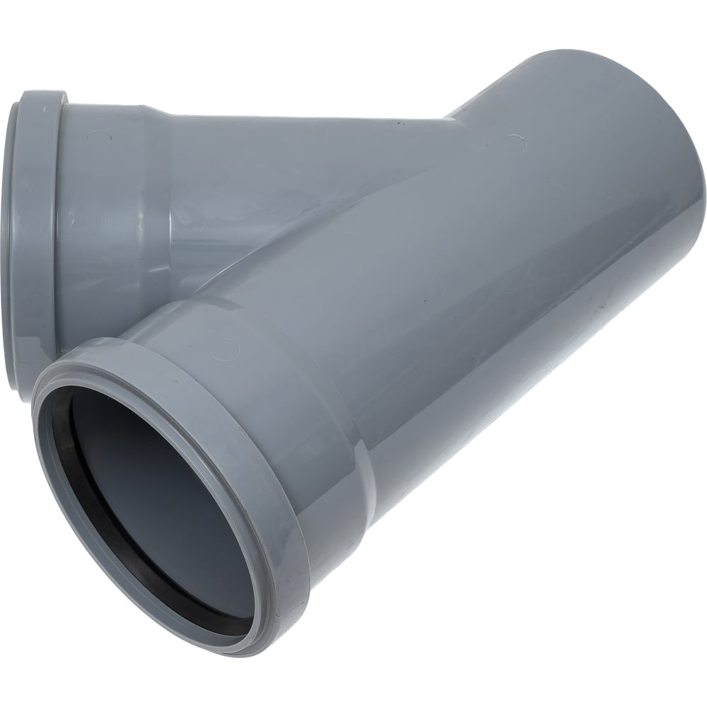 Тройник VALFEX 45 градусов, 110-110, внутренняя канализация 22110110 - выгодная цена, отзывы ...