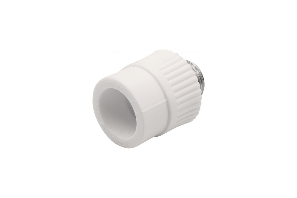 Муфта GIBAX полипропилен, 25x1/2" НР, белая, 4 шт. PPL03-03032 ...