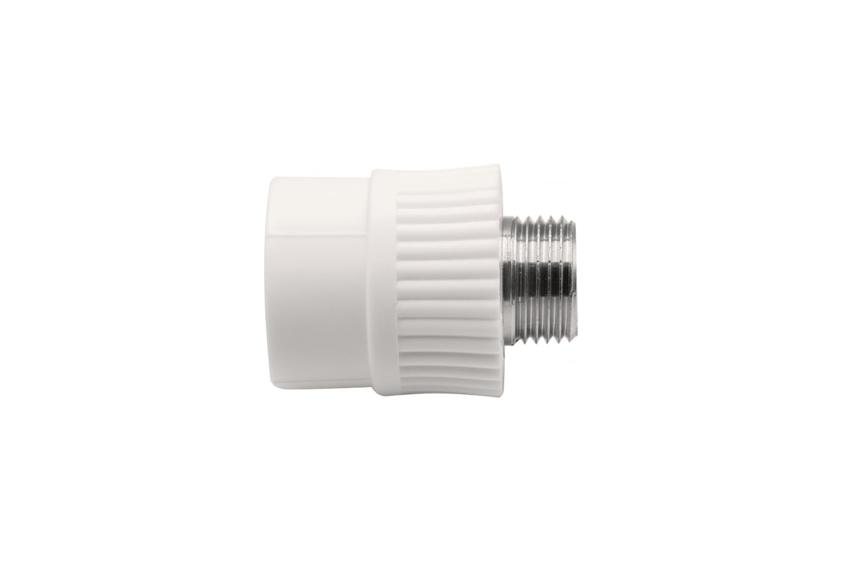 Муфта GIBAX полипропилен, 25x1/2" НР, белая, 4 шт. PPL03-03032 ...