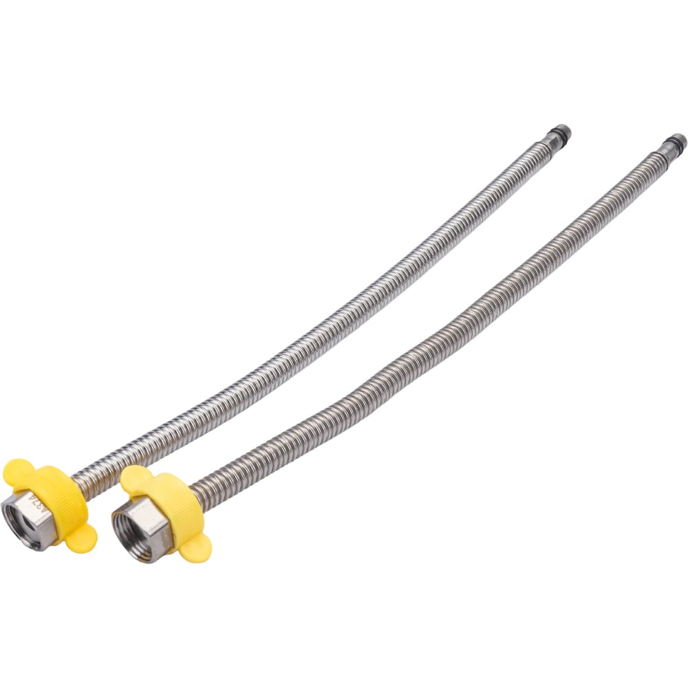 Гибкая сильфонная подводка для смесителя Kopfgescheit 1/2"хM10, 40 см ...