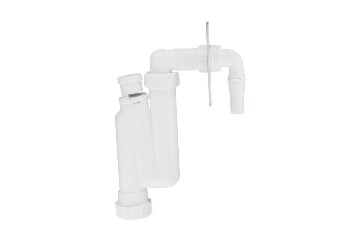 Сифон McAlpine S-образный, d32 для стиральной машины, с вент. клапаном ...