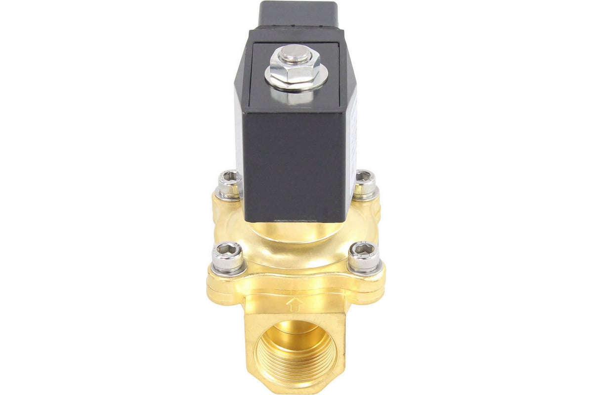 Электромагнитный клапан DN.ru соленоидный двухходовой VS2W-200V-NC Ду25 ...