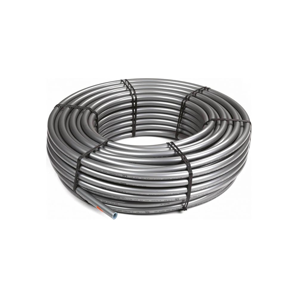 Труба RTP PE-Xa 20x2.8 EVOH 25м серый металлик 29232 - выгодная цена, отзывы, характеристики ...
