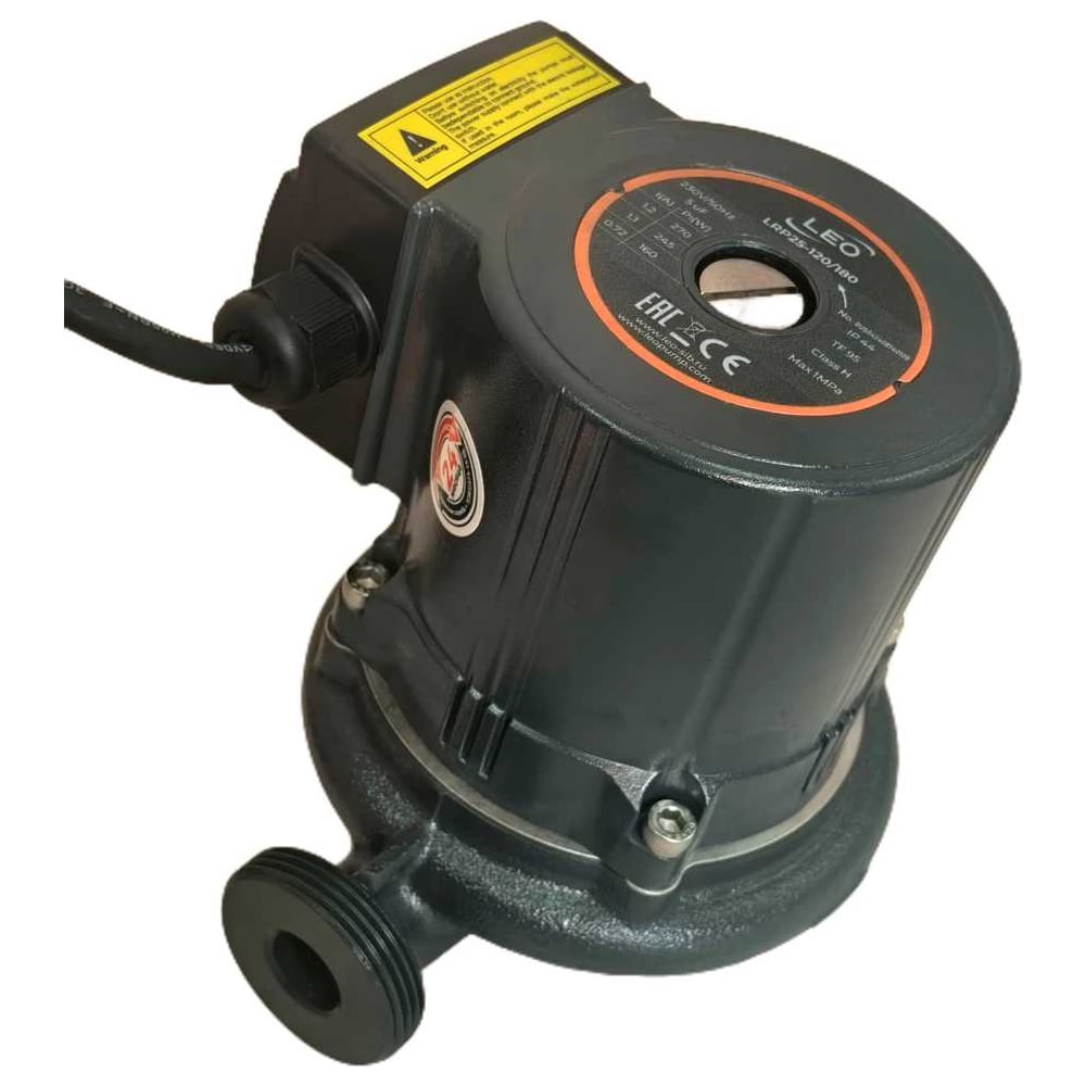 Циркуляционный насос LEO LRP 25-120/180, 160/245/270 Вт, 220В, Q 22,5/38/67 лмин, Hmax 6,3/10/11 ...