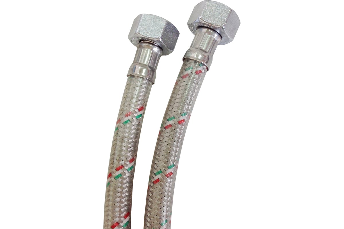 Гибкая подводка для смесителя COTALI пара М10-1/2" 0,8м оплетка ...