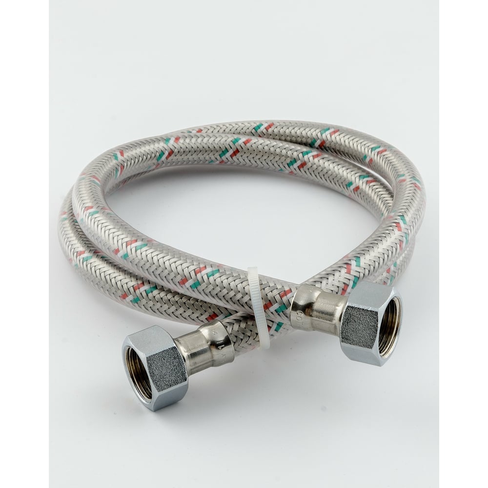 Гибкая подводка для воды COTALI 1/2" г/г 1,0м оплетка нержавеющая сталь ...