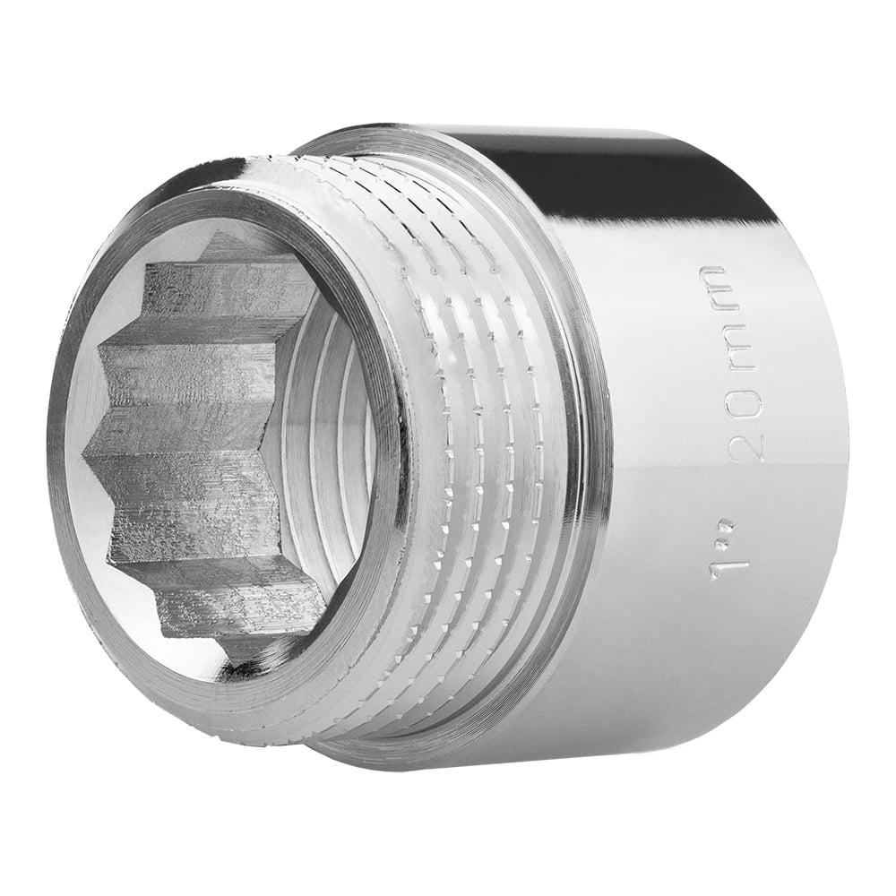 Удлинитель MasterProf 1" в/н, 20 мм, хром ИС.070711 - выгодная цена, отзывы, характеристики ...