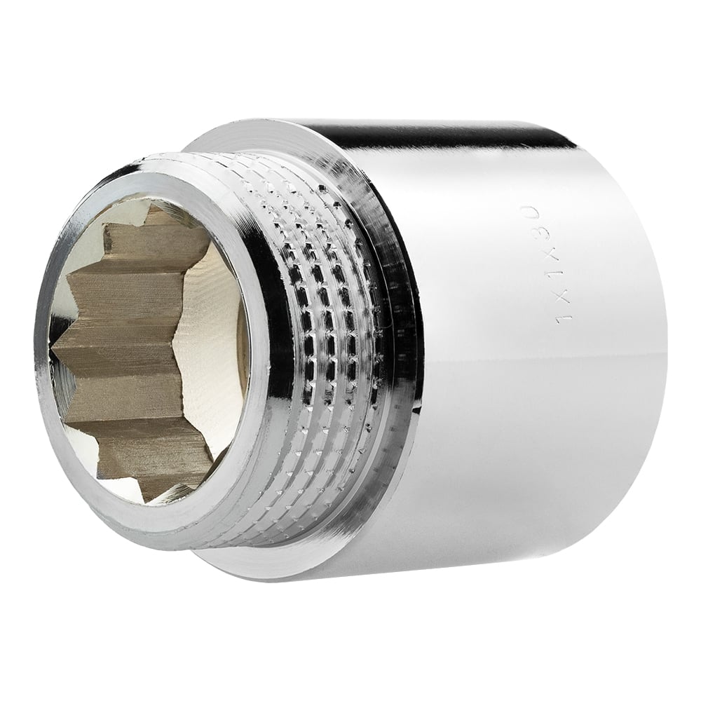 Удлинитель MasterProf 1" в/н, 30 мм, хром ИС.070713 - выгодная цена, отзывы, характеристики ...