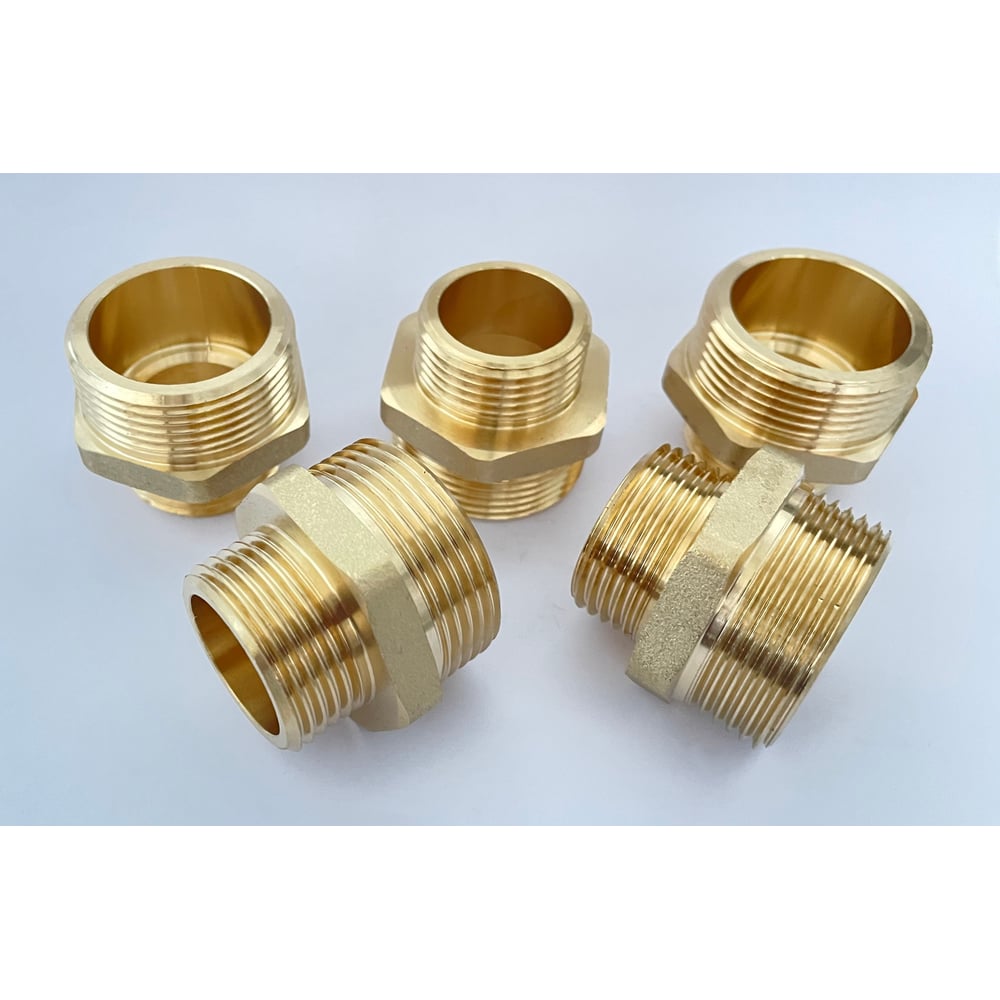 Редукционный ниппель BRASSCO Premium G1 1/4 х G1", 5 шт 4962374 ...