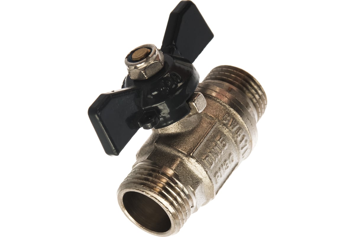 Кран шаровый AQUALINK 1/2" н/н бант ИС.080007 - выгодная цена, отзывы ...