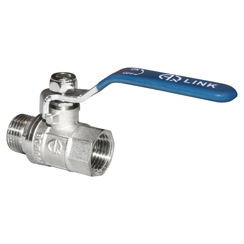 Кран шаровый AQUALINK 3/4" в/н ручка ИС.080020 - выгодная цена, отзывы ...