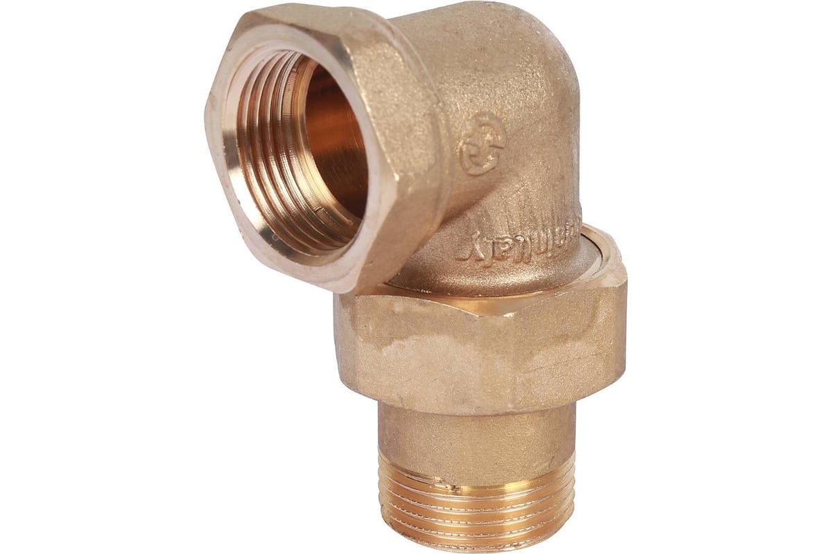 Разъемное угловое соединение "американка" STOUT Sft-0058-000034 вн 3/4 ...