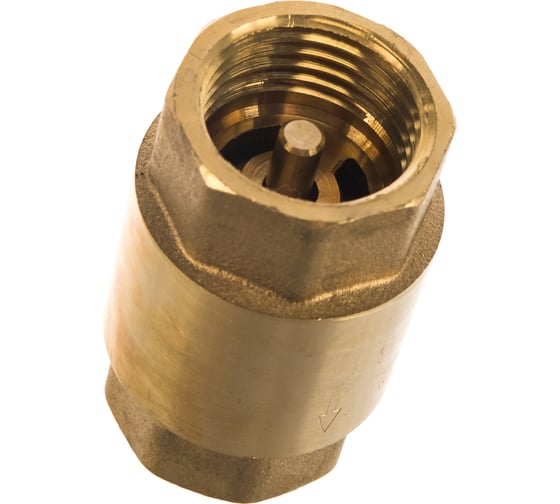 Обратный клапан 1/2" латунный сердечник MasterProf ИС.080371 - выгодная цена, отзывы ...