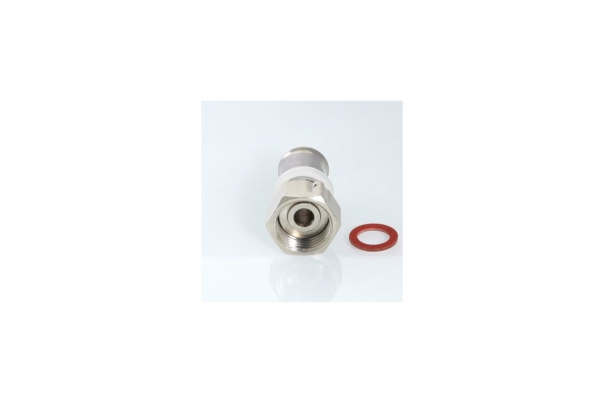 Соединитель, пресс с накидной гайкой 16х1/2 Valtec VTm.222.N.001604 ...