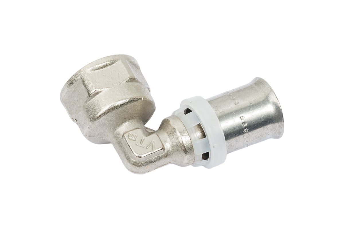 Угольник пресс с переходом на внутреннюю резьбу 16х1/2 Valtec VTm.252.N ...