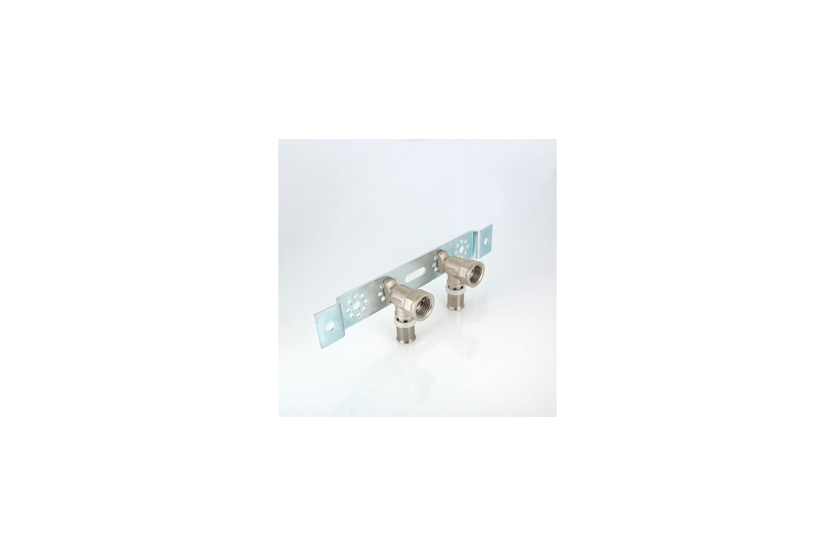 Монтажная планка с водорозетками, пресс 16х1/2 Valtec VTm.224.N.001604 ...
