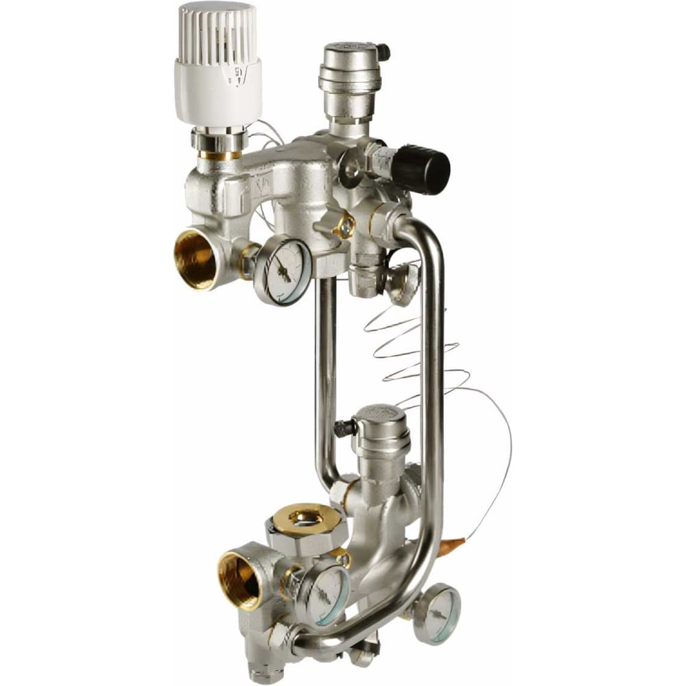 Насосно-смесительный узел с термоголовкой (без насоса) Valtec VT.COMBI.0.180 - выгодная цена ...