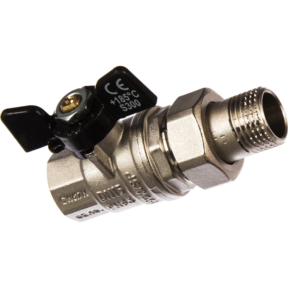 Шаровый кран с полусгоном Bugatti OREGON 1/2" в/н бант артикул 3220027 ...