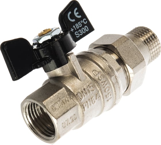 Шаровый кран с полусгоном Bugatti OREGON 1/2" в/н бант артикул 3220027 ...