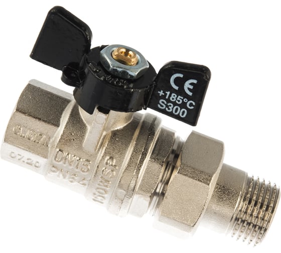 Шаровый кран с полусгоном Bugatti OREGON 1/2" в/н бант артикул 3220027 ...