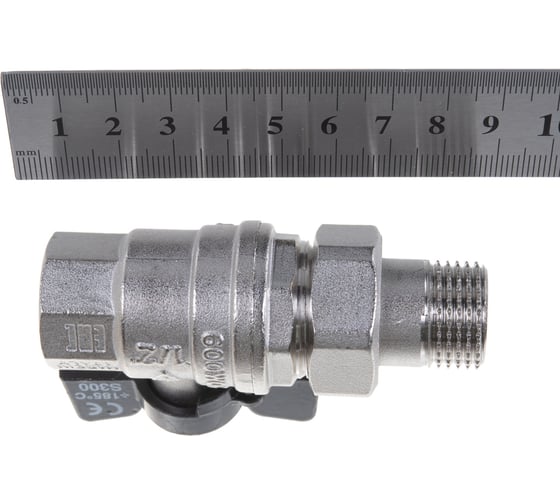 Шаровый кран с полусгоном Bugatti OREGON 1/2" в/н бант артикул 3220027 ...