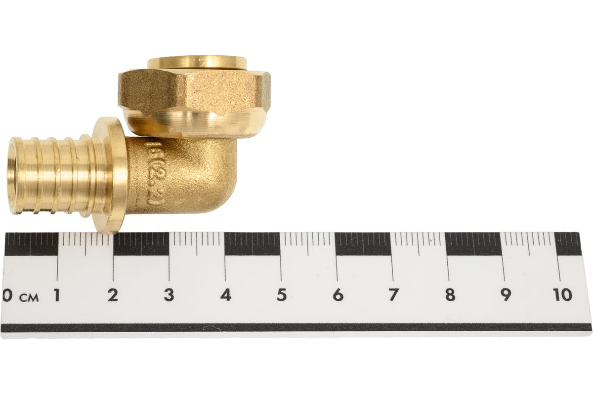 Аксиальный угольник RTP с накидной гайкой d16x1/2 34855 - выгодная цена ...