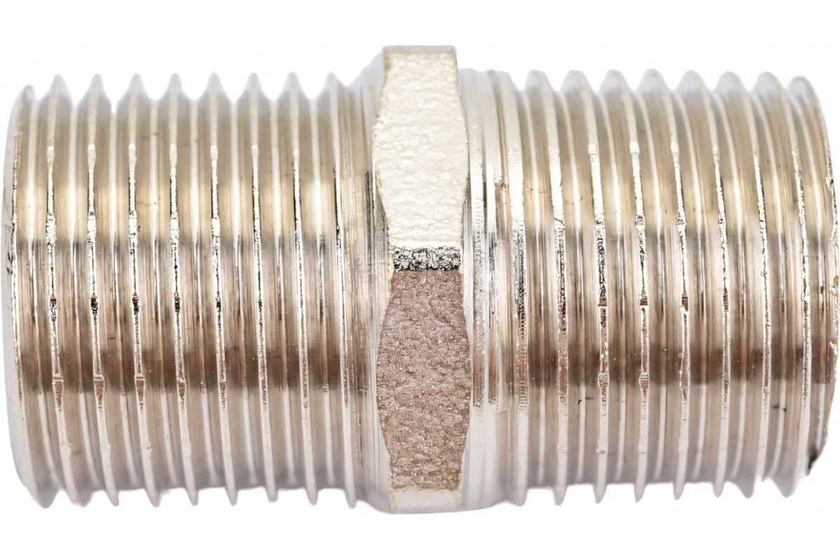 Ниппель RTP 1/2 нар/нар удлиненный 37 мм никель 39803 - выгодная цена ...