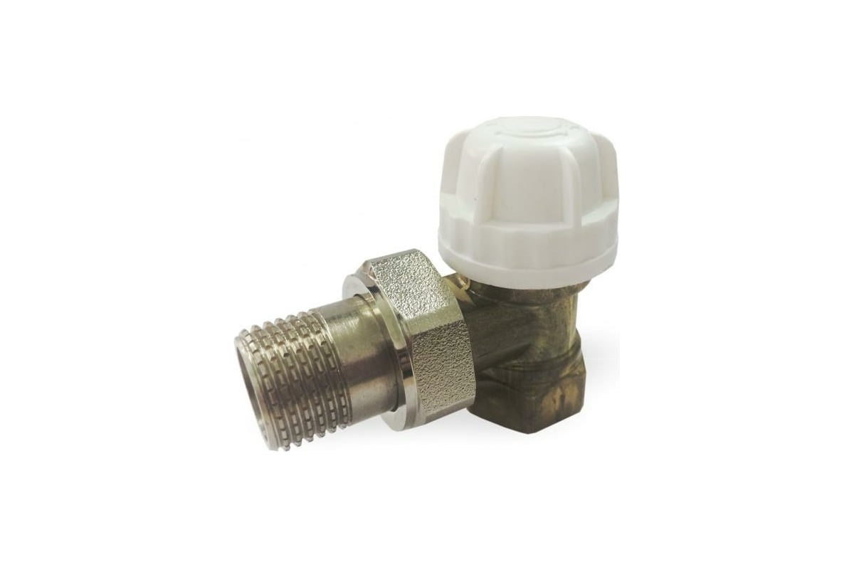 Термостатический клапан РОСТерм угловой 1/2" 256V-B 1/2" 1/2 - выгодная ...