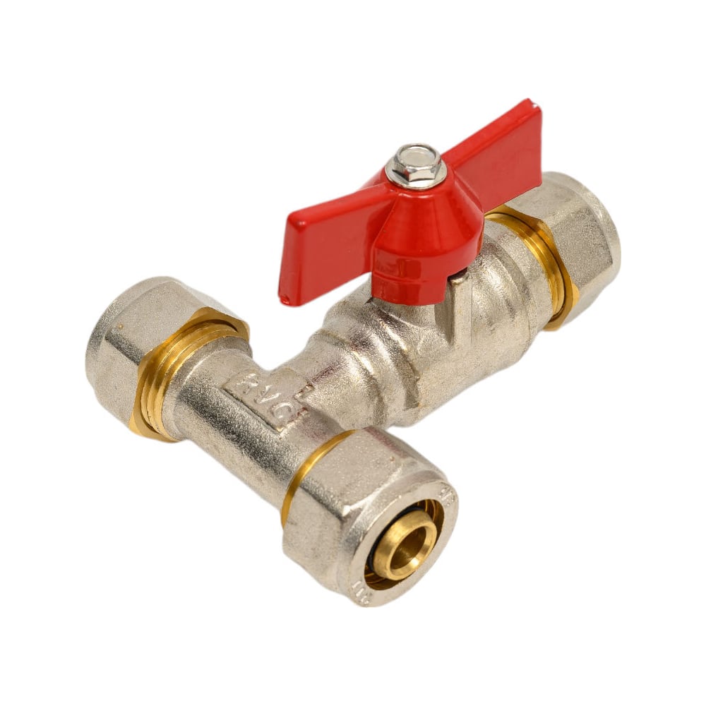 МП Шаровой кран тройник Rvc 16x16x16 17134 - выгодная цена, отзывы ...