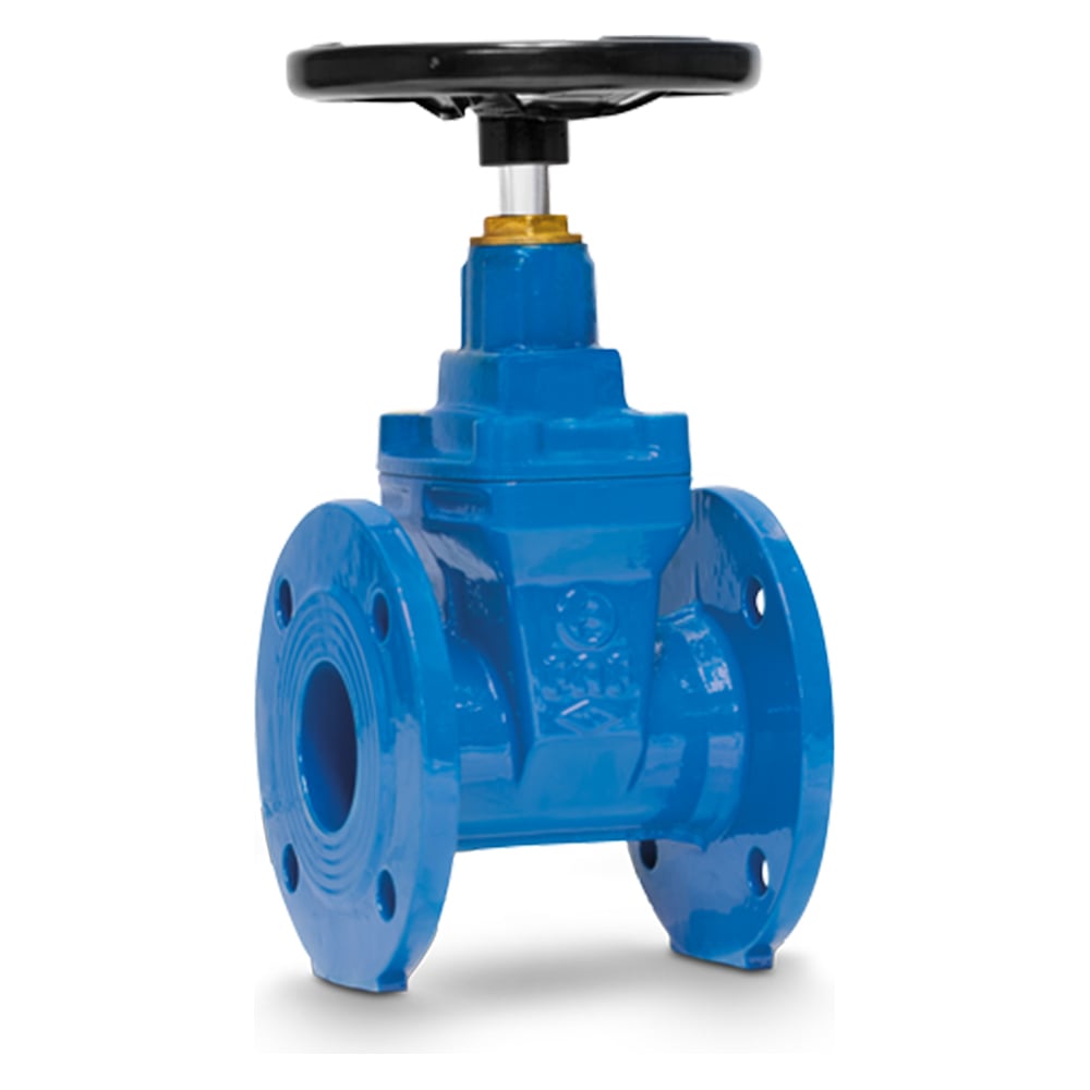 Задвижка с обрезиненным клином FAF 6000 ду80 ру16 чугунная фланцевая ...