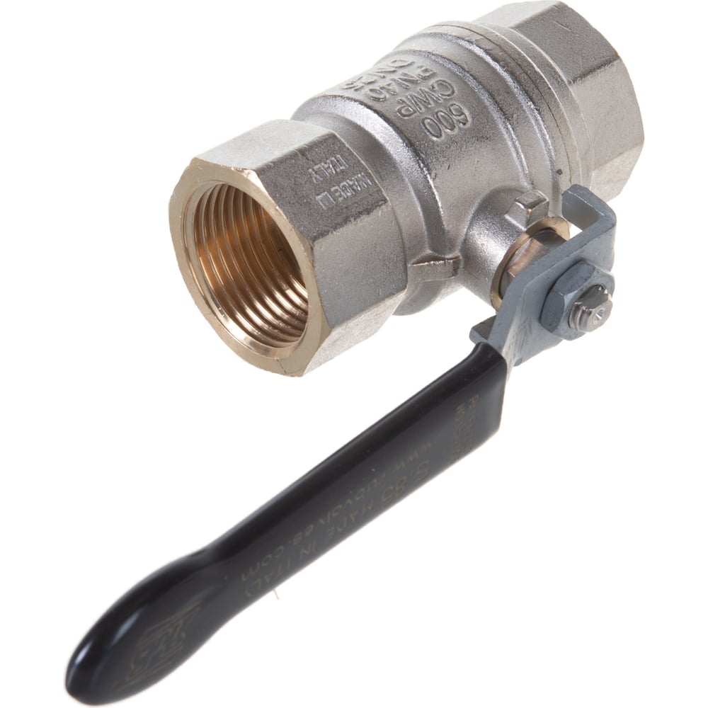 Шаровой кран RuB, 1" DN25 PN40, ВР-ВР, серия VERONA (S.85), усиленный, ручка S85F01 - выгодная ...