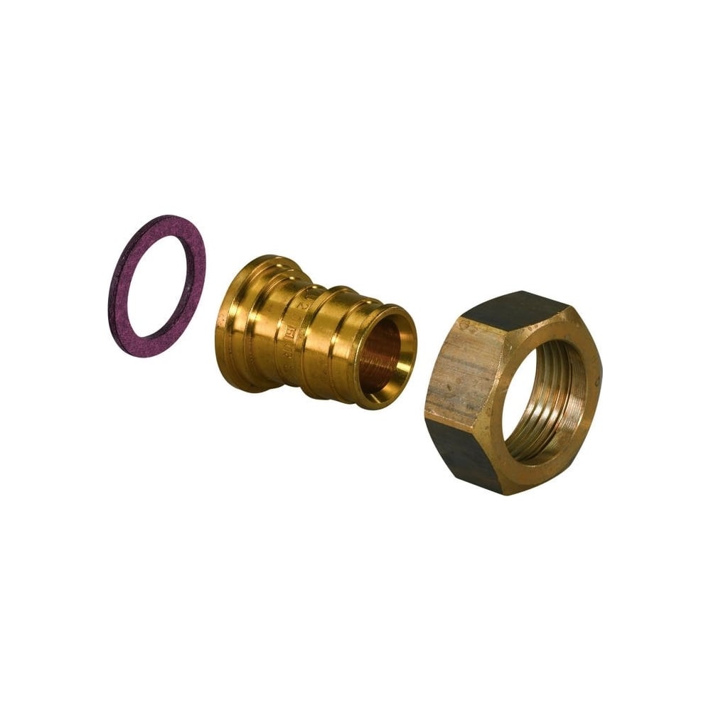 Штуцер с накидной гайкой UPONOR Q&E 20-G1/2"НГ '60Ф UP 1023015 ...