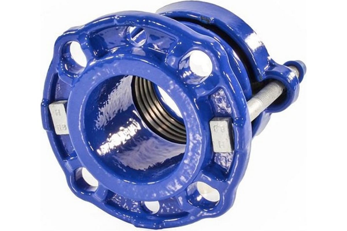 Муфта соединительная DN.ru пфрк ду80 ру10/16 чугунная, уплотнение epdm ...