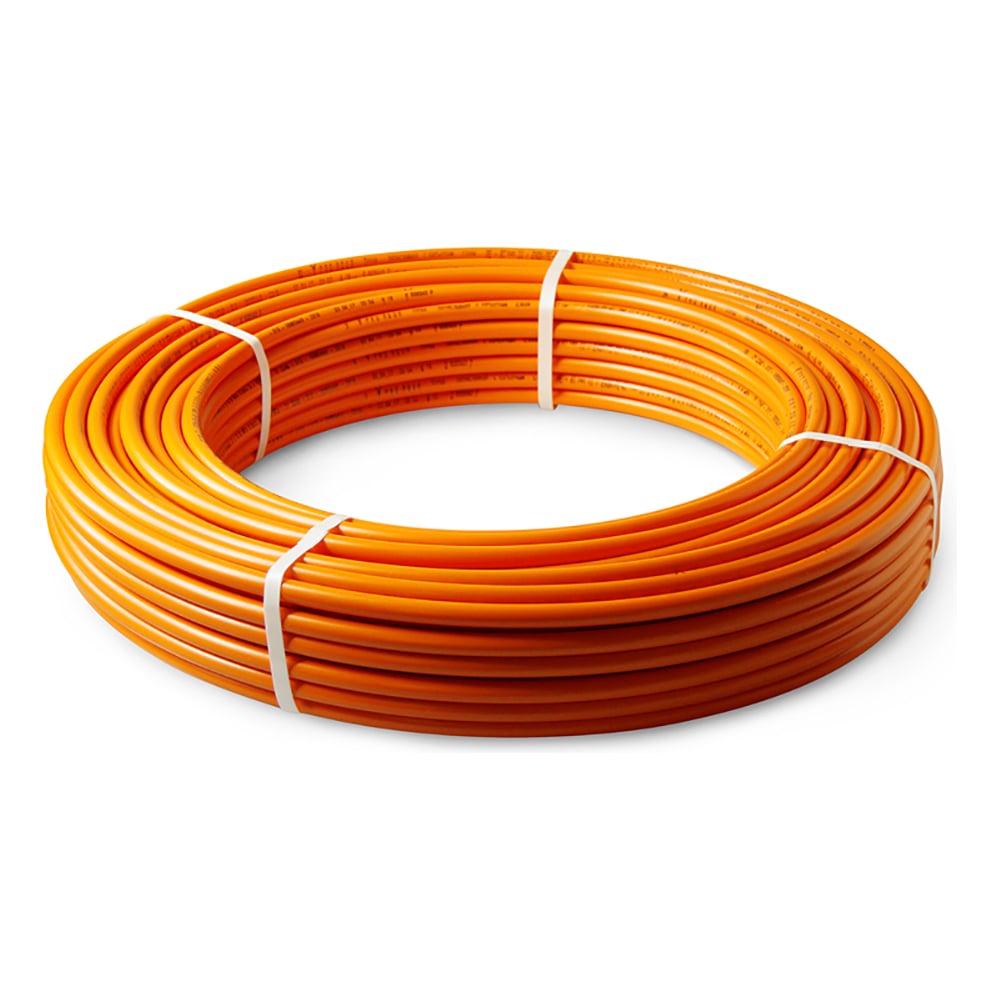 Пятислойная труба PRO AQUA PE-RT оранжевая, класс 5-8 бар, 16x2, 200 м ...